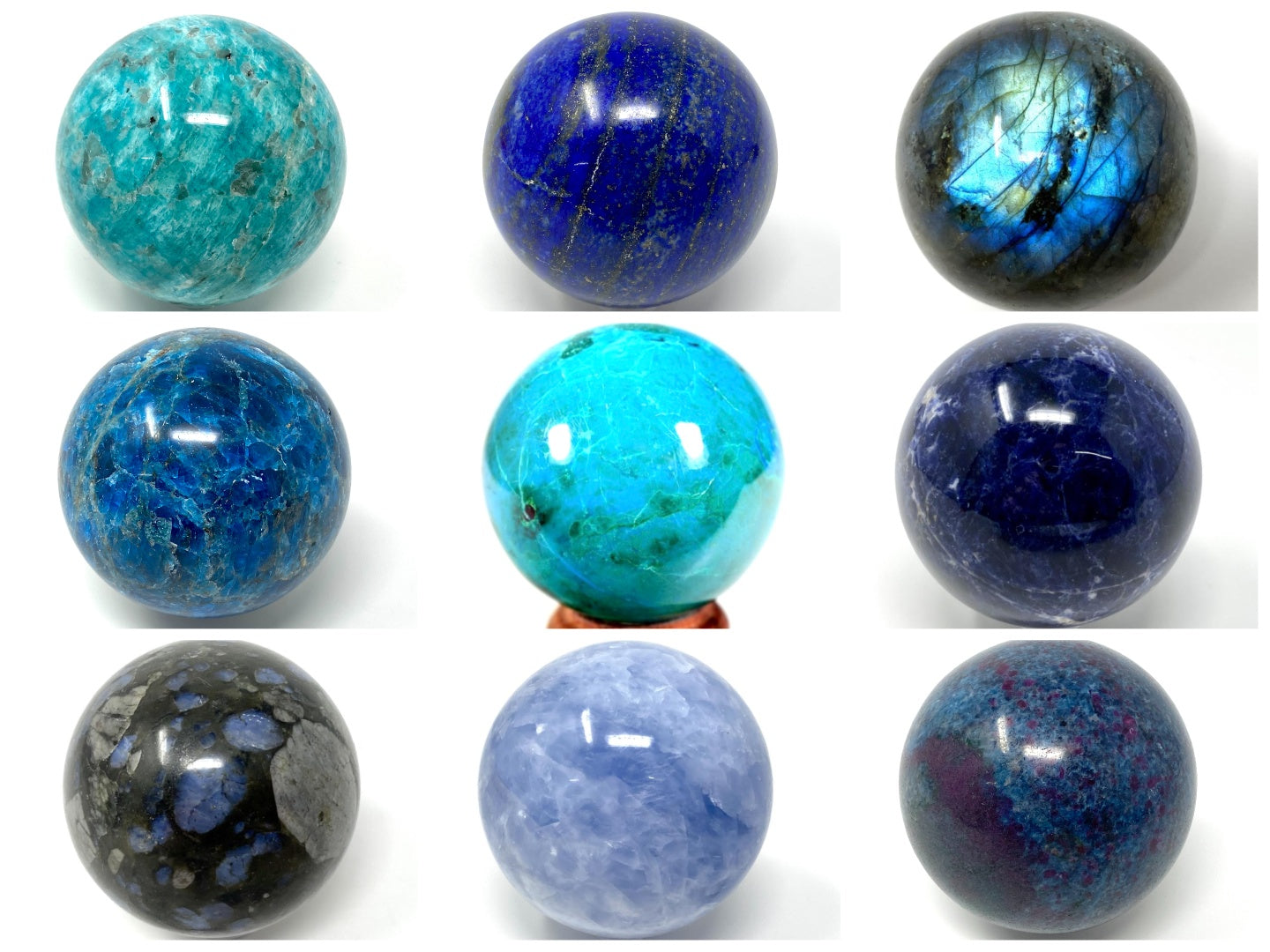 Blue Crystal Spheres For Sale | Buy Blue Crystal Balls Online ...