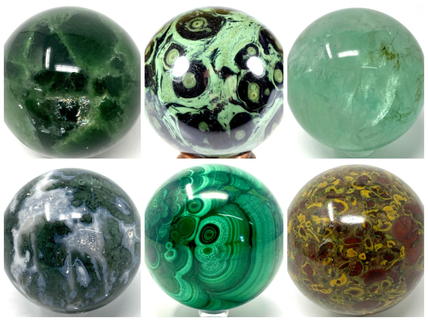 Green Crystal Spheres For Sale | Buy Green Crystal Balls Online ...