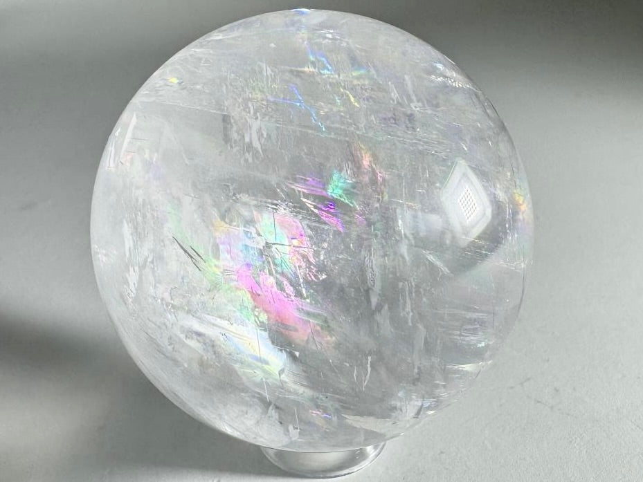 Optical Calcite Spheres | Iceland Spar Crystals For Sale – Madagascan ...