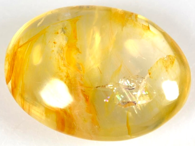 Buy Yellow Quartz Pebbles | Golden Healer Quartz Palm Stones ...
