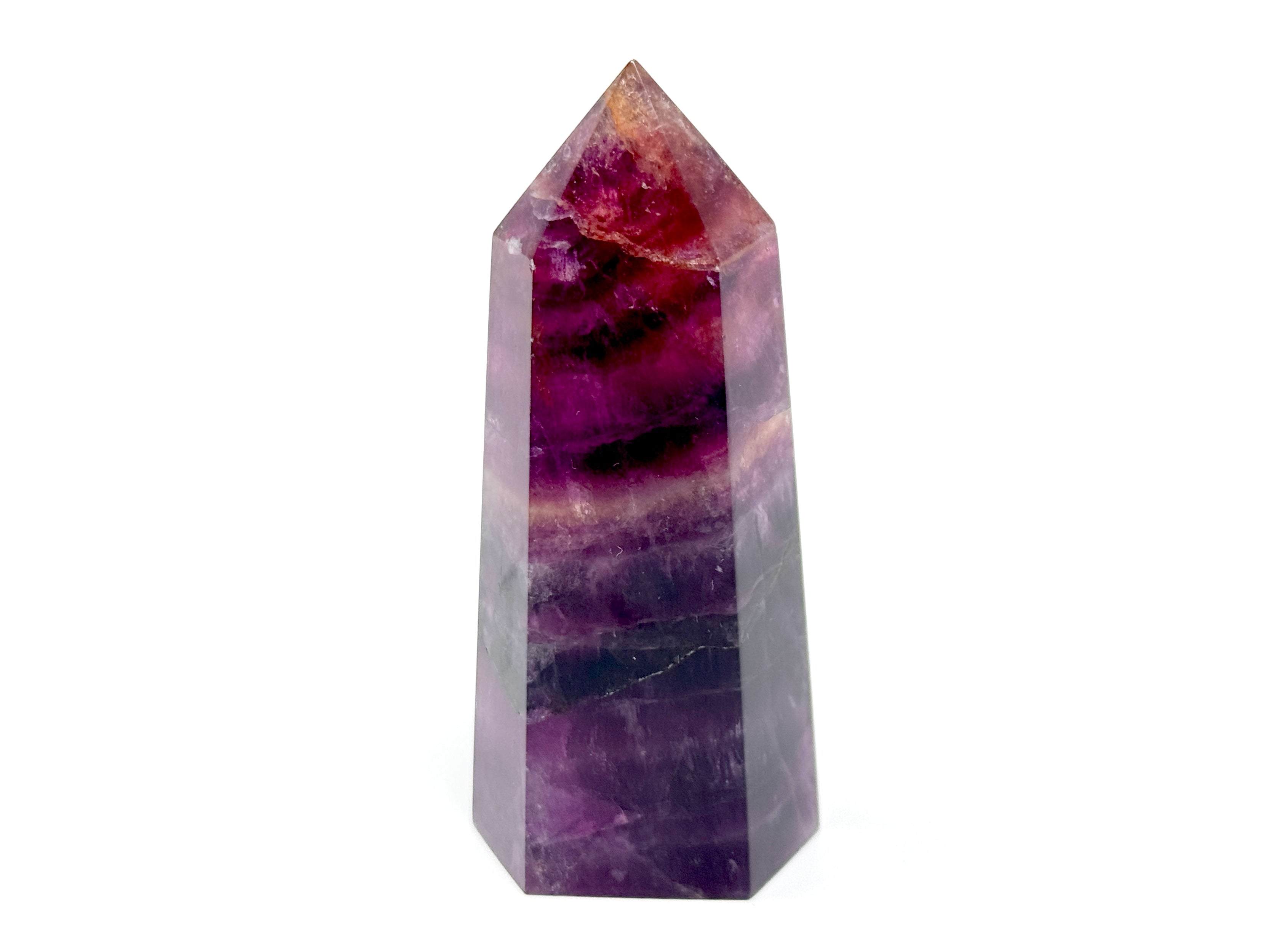 Raspberry Fluorite Point | Purple Fluorite Crystals For Sale ...