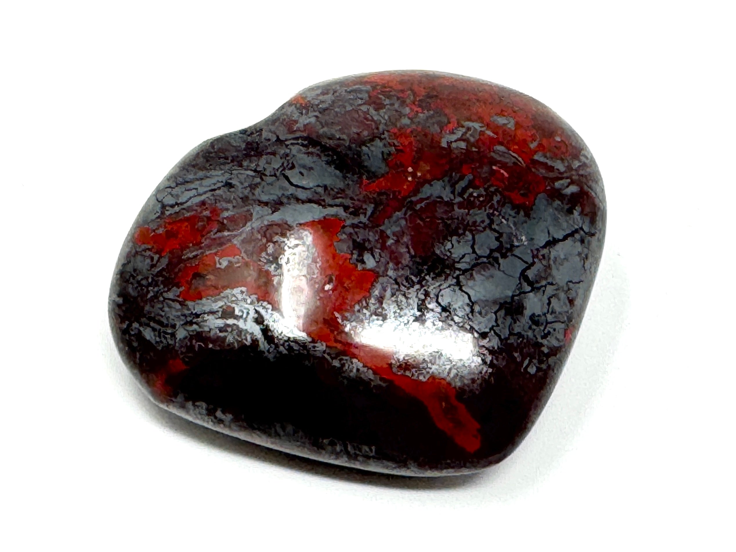 Jaspilite Crystal Heart | Shop Jaspilite Stones For Sale Online ...