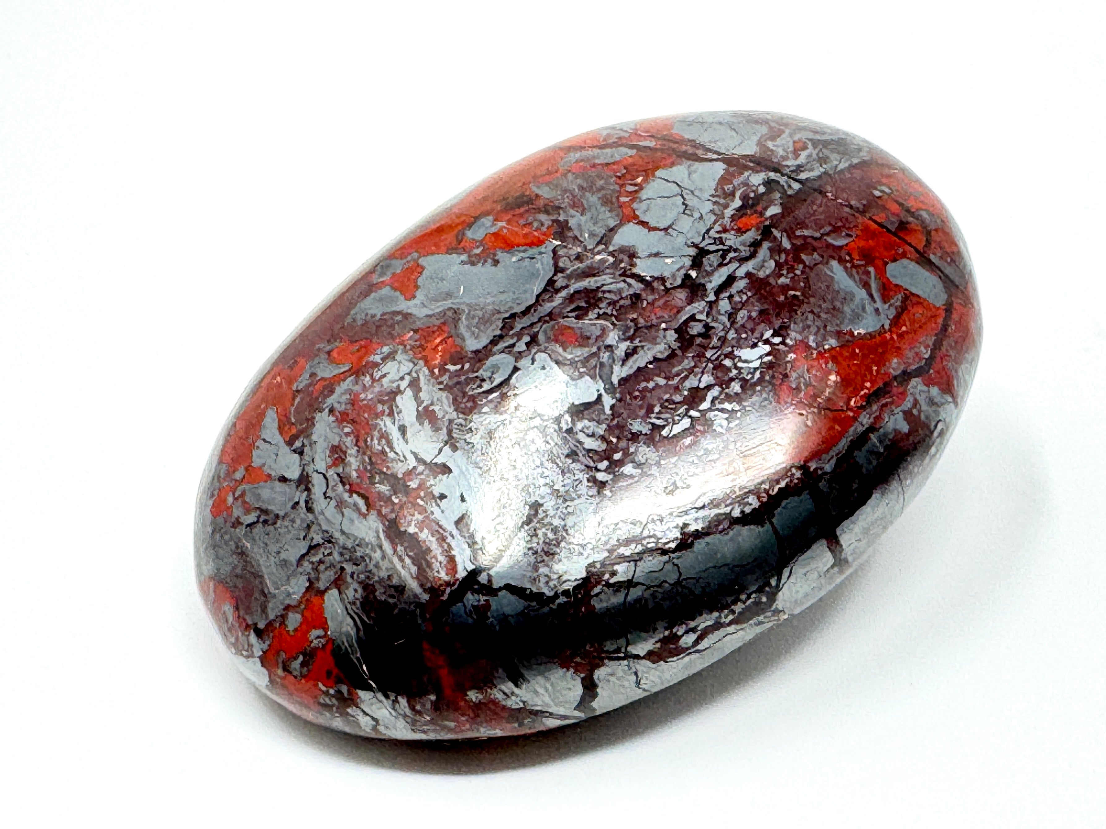 Jaspilite Crystal Pebble 5.7cm – Madagascan Direct
