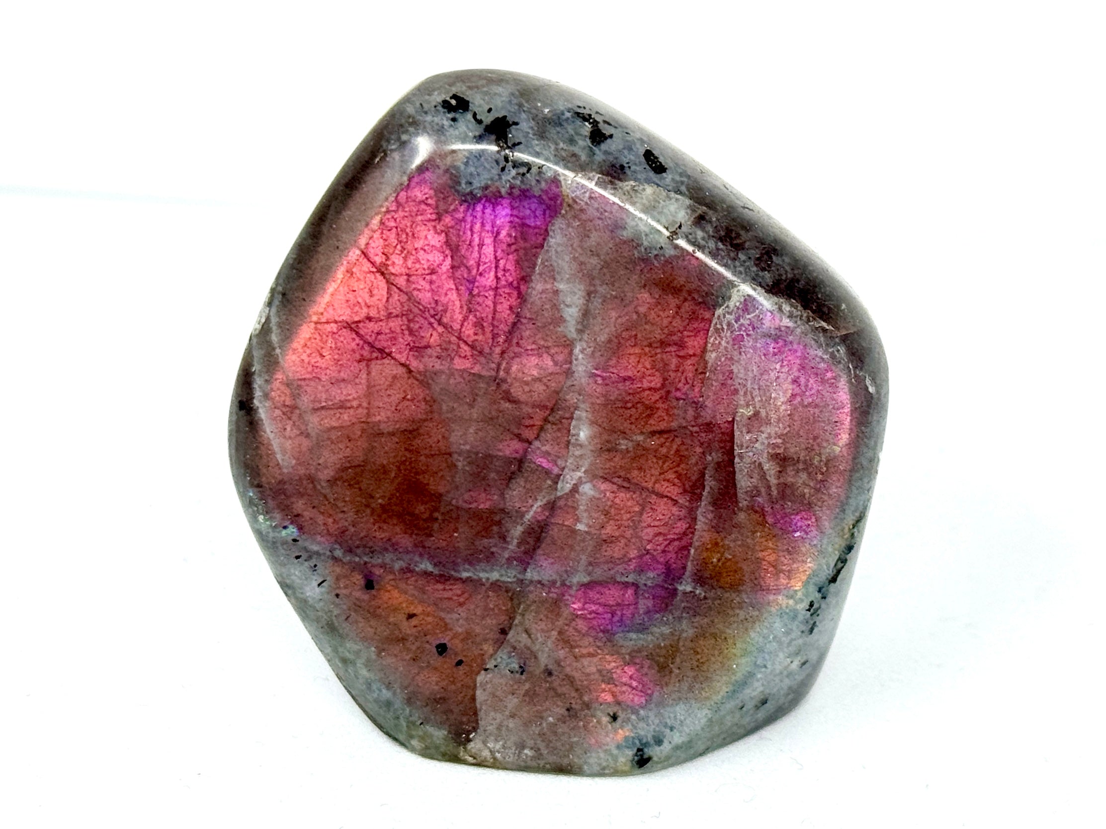 Sunset Labradorite Freeform | Pink Orange Labradorite For Sale ...