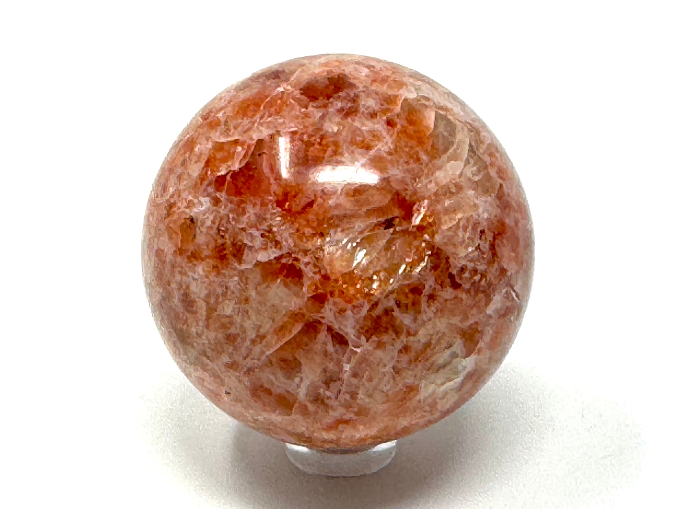 Sunstone Sphere | Buy Sunstone Crystals For Sale Online – Madagascan Direct